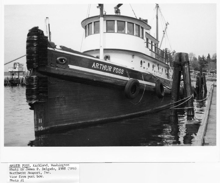 ARTHUR FOSS (tugboat) - Historic photos, documents, and people ...
